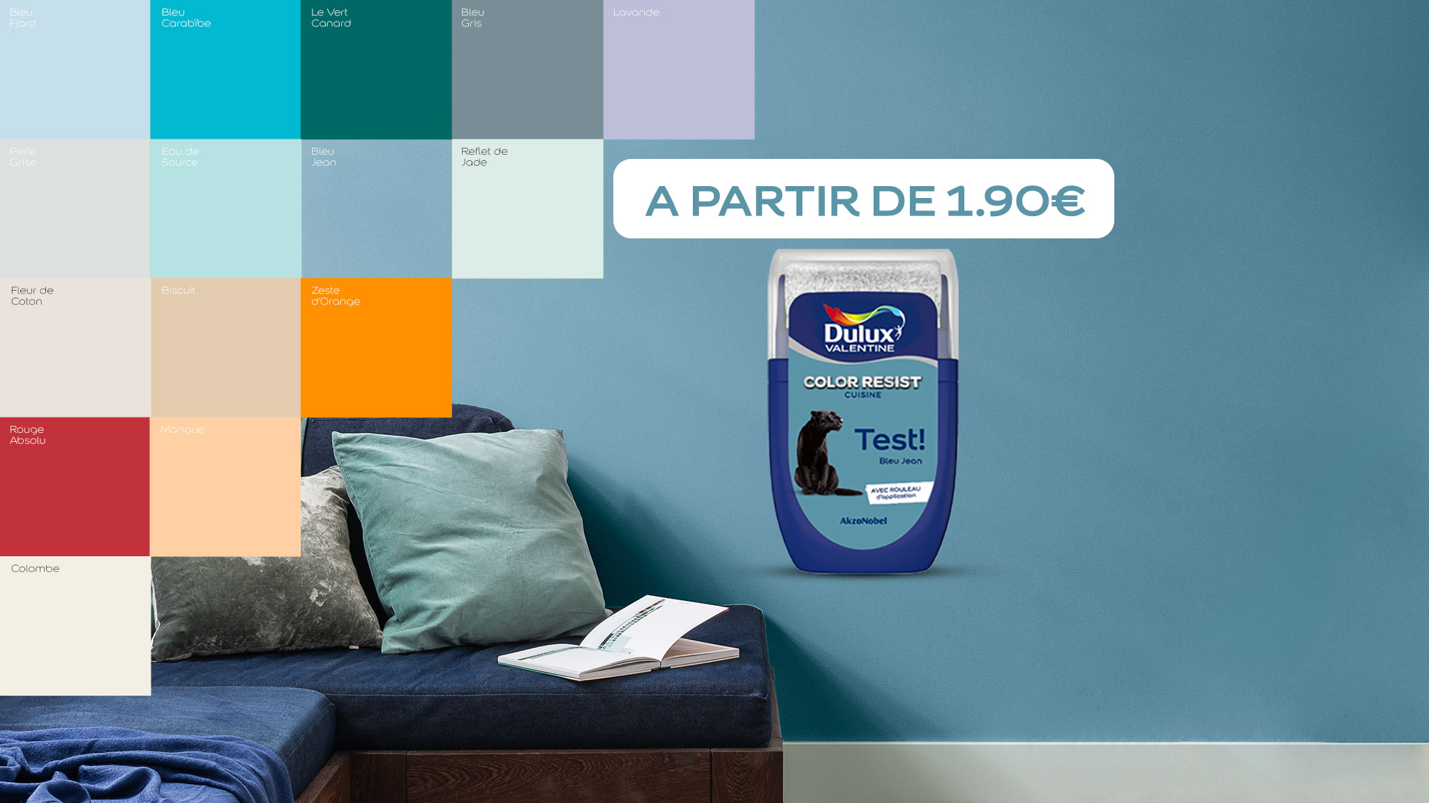 Nuancier Dulux Valentine 2022